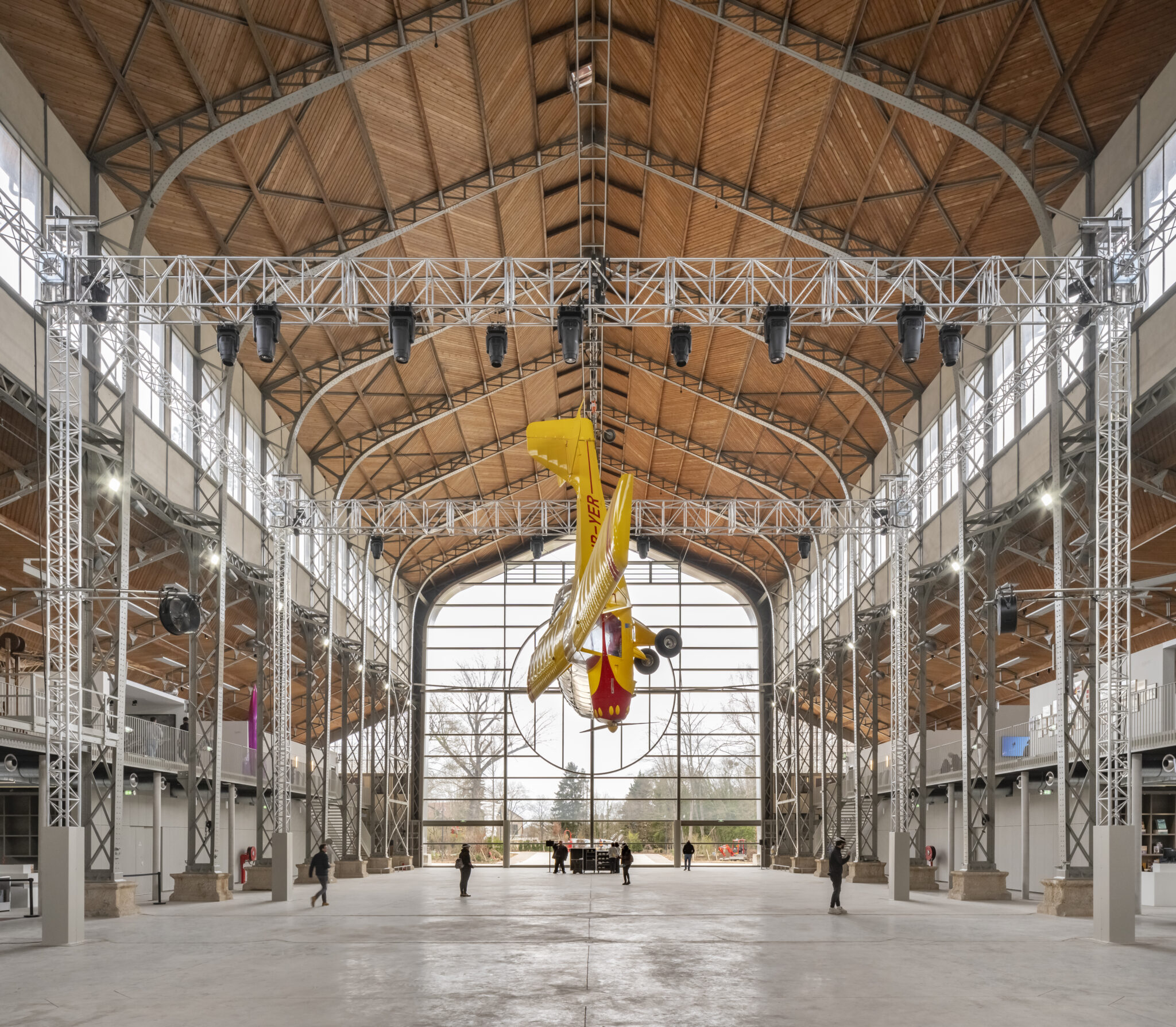 Les espaces – Hangar Y